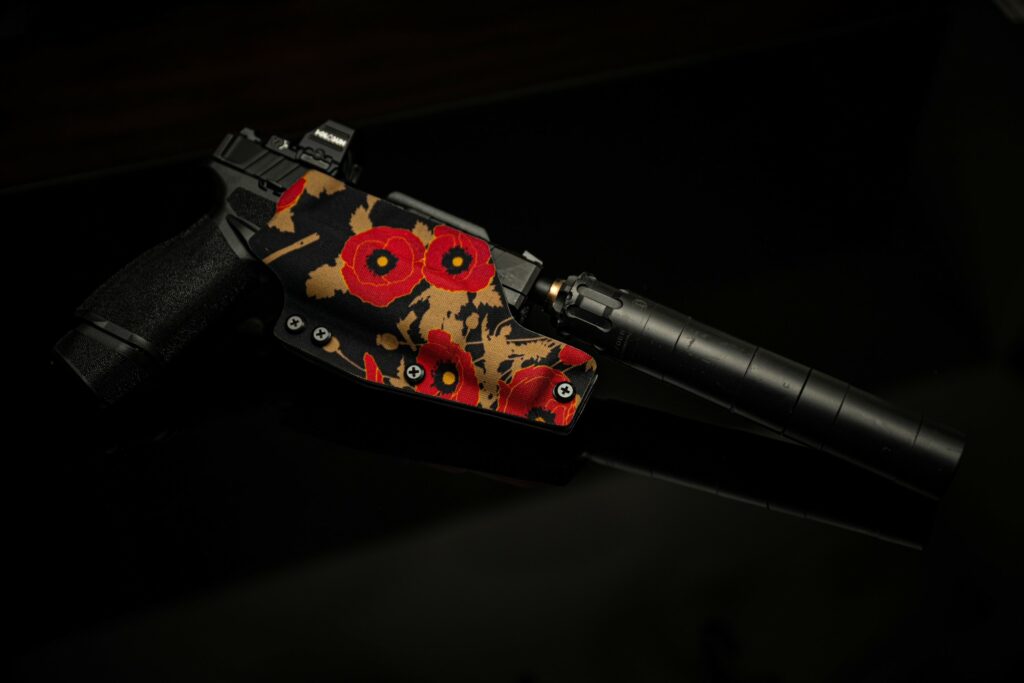 "Secondary SD" Suppressor Compatible OWB Kydex Holster - QVO Tactical, LLC